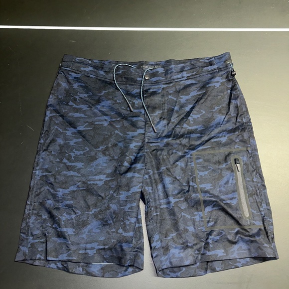 Mack Weldon | Swim | Mack Weldon Blue Camo Camouflage Swim Board Short ...